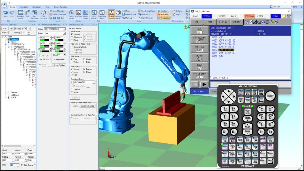 MotoSim EG-VRC – A3 Robotics